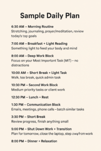 How to Plan Your Day for Success: A Step-by-Step Guide